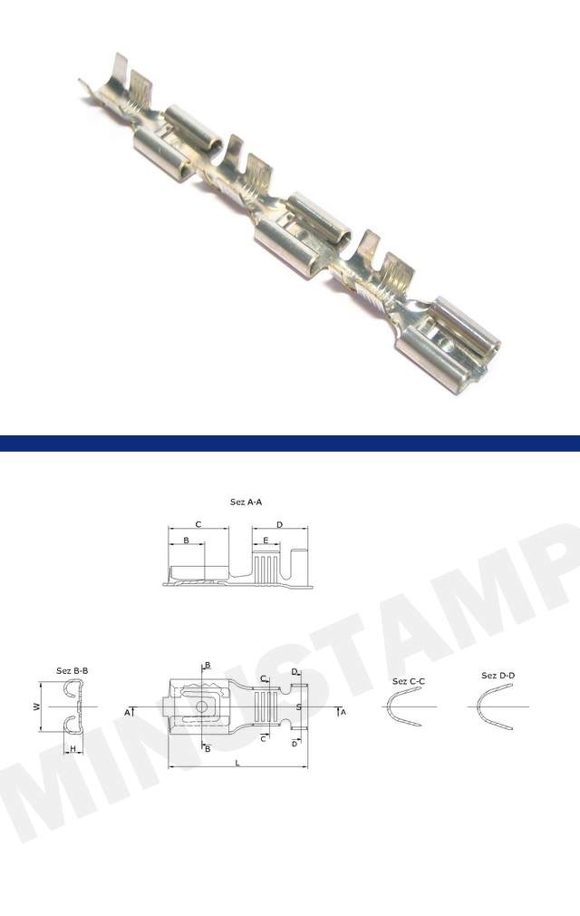01 terminali femmina: terminale femmina 011